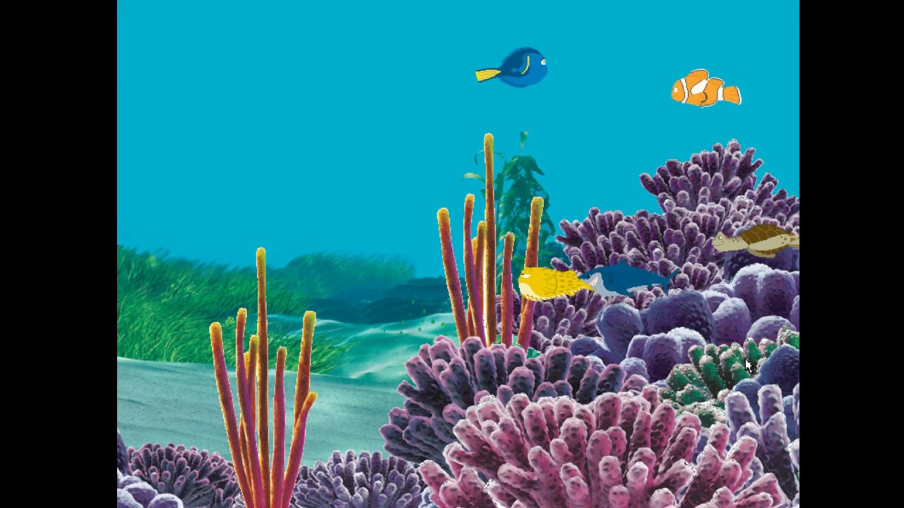 Finding Nemo Screenmate (2003 PC Software) - YouTube