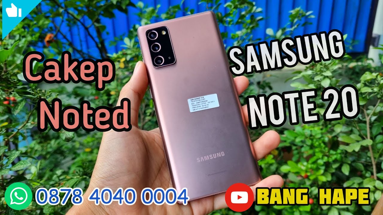 (sold) Makin Terjangkau - Review Samsung Galaxy Note 20 resmi SEIN di ...
