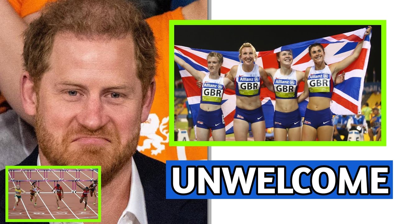HARRY UNWELCOME: Athletes Erupt in Rage Against Prince Harry at Paris ...