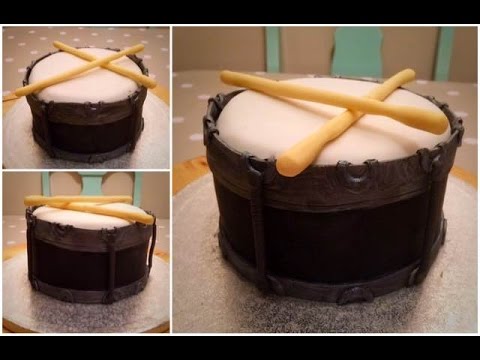 Drum Cake - YouTube