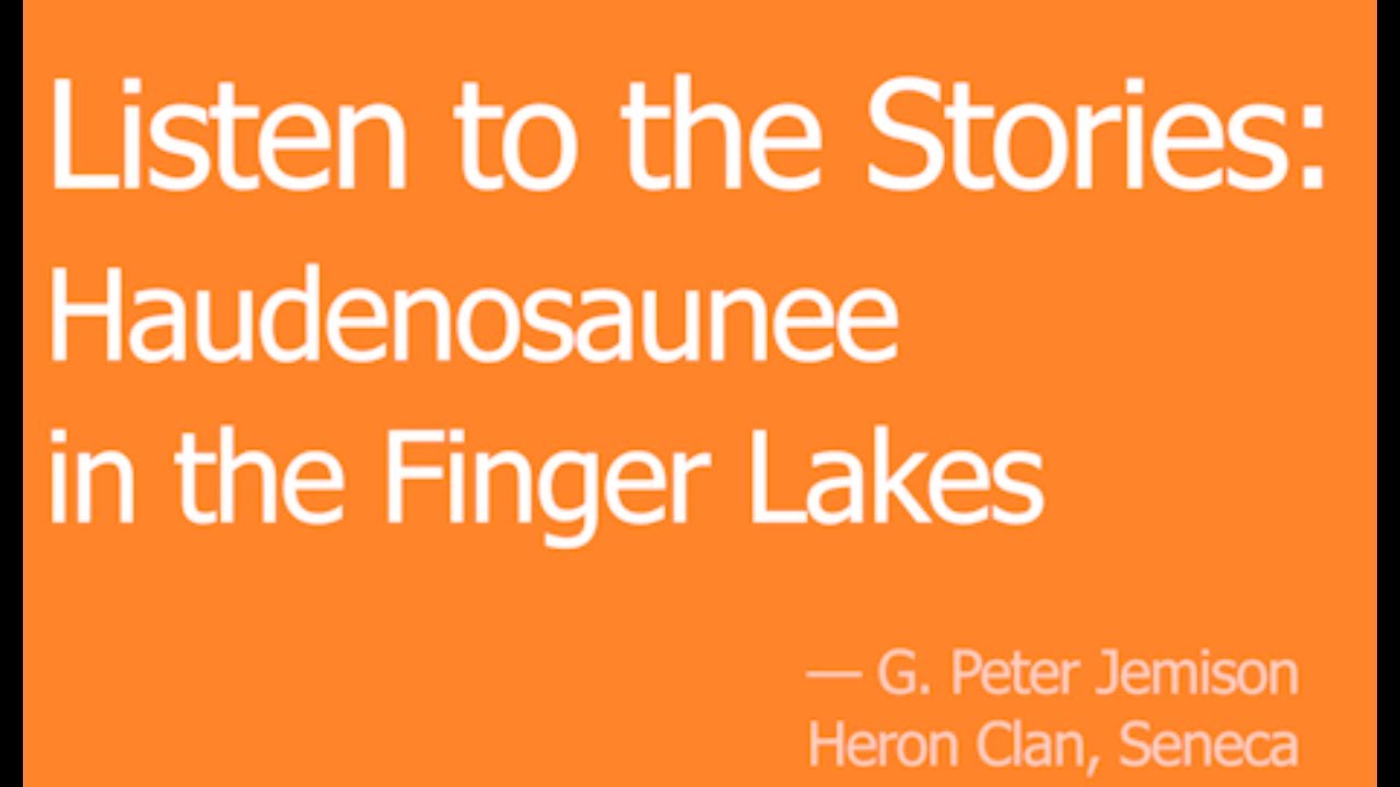 Listen to the Stories: Haudenosaunee - YouTube