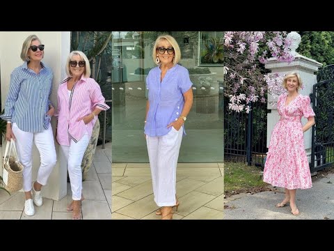 Natural Older Women OVER 50 60 70 |New Trends Fashion For Women |Summer 2026#over 60