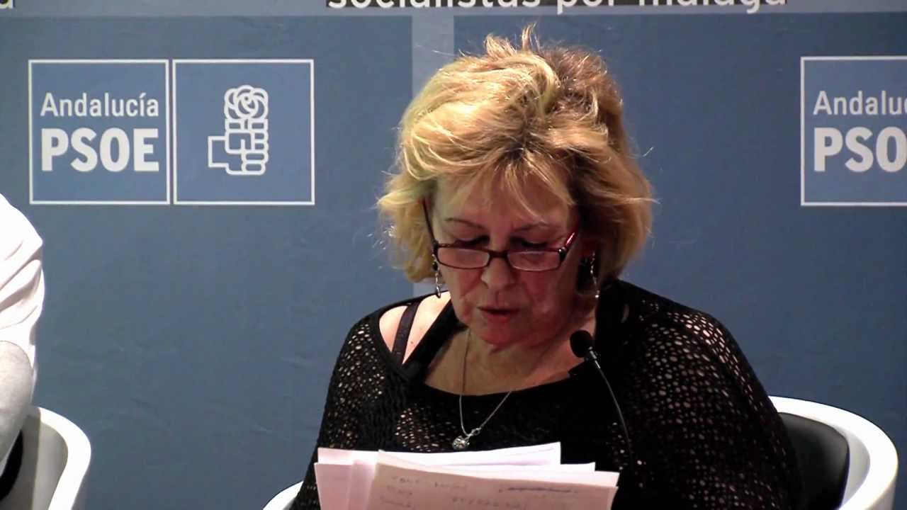 Conchi Cuevas - Propuestas PSOE-A en materia de deporte - YouTube
