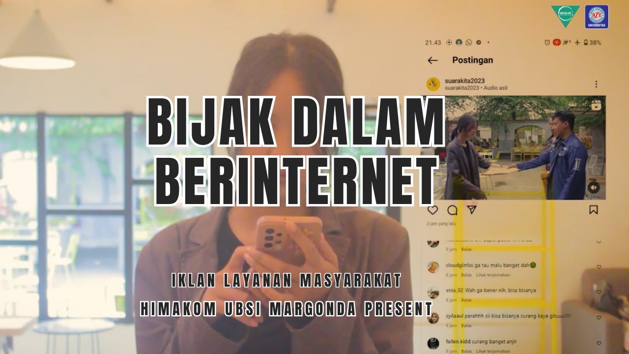 IKLAN LAYANAN MASYARAKAT | BIJAK DALAM BERINTERNET - YouTube