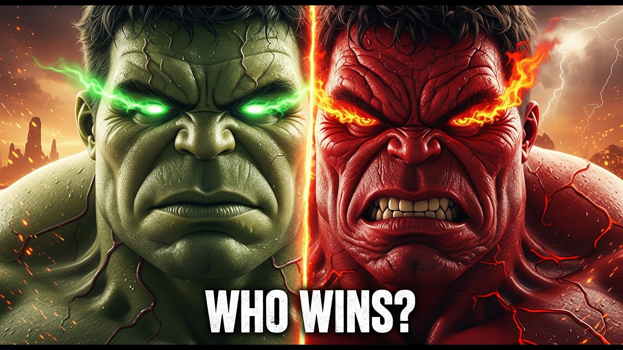 HULK vs RED HULK Final Battle 🔥 | Epic Marvel Showdown | Full Action HD ...