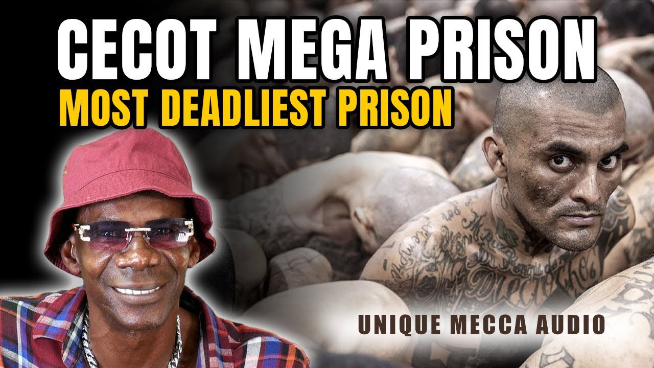 MS-13 Inside Cecot Mega Prison, El Salvador Most Deadliest Prison - YouTube