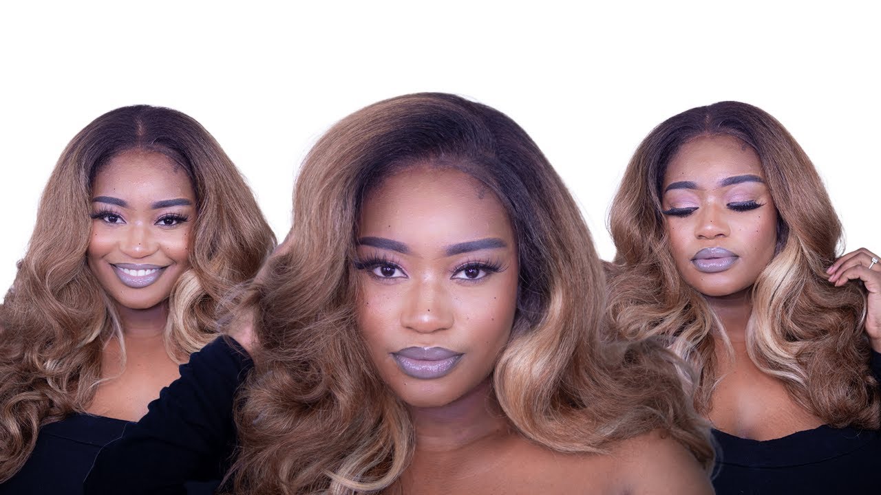 SENSATIONNEL CLOUD 9 LATISHA WIG FLAMBOYAGE CHOCOLATE INSTALL & REVIEW ...