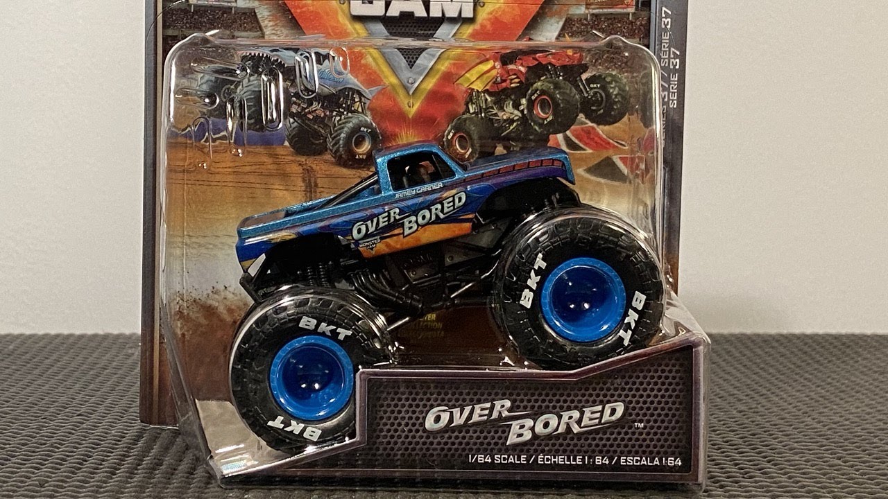 Spin Master Monster Jam OVER BORED Series 37 - YouTube