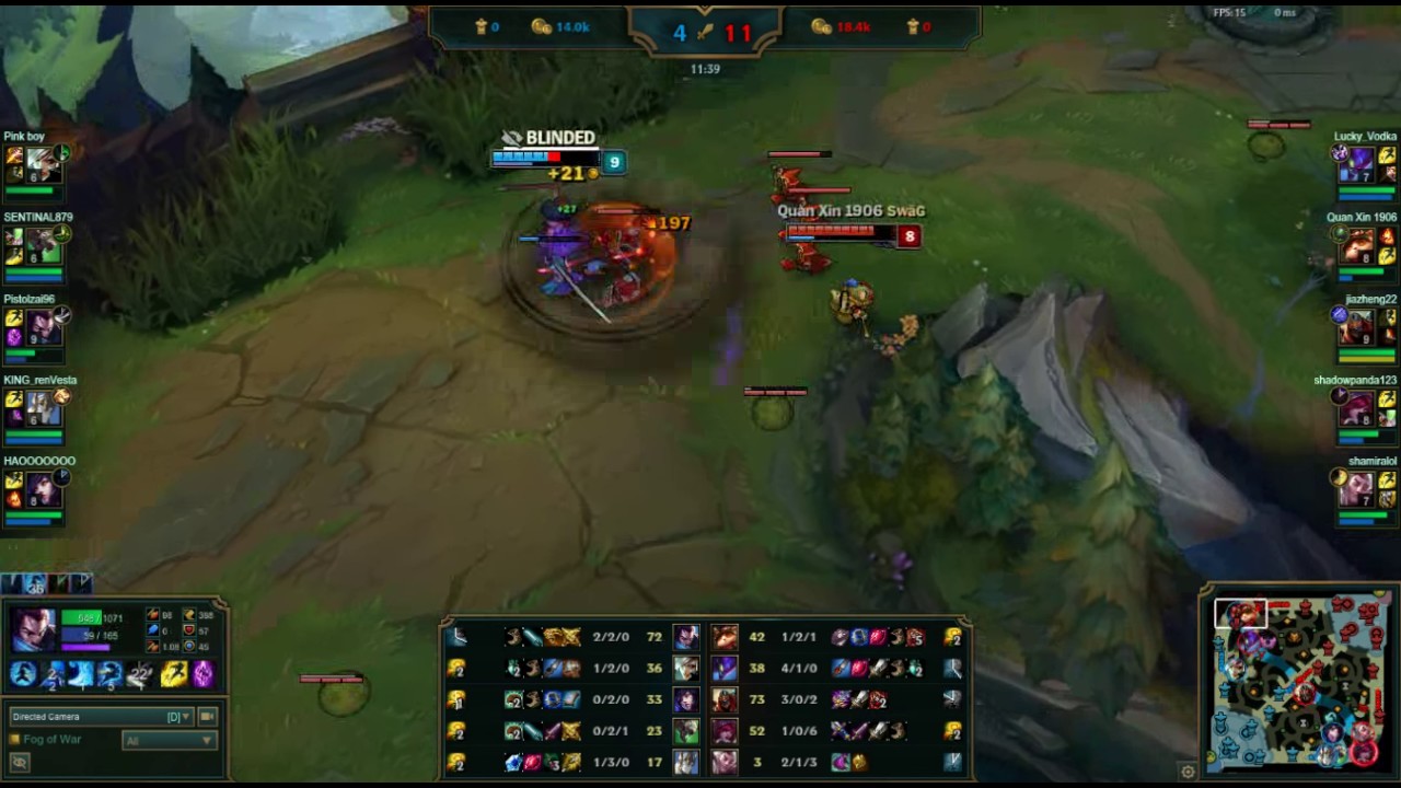 LOL Replay Gameplay (recorded bu League Replay system)[playing as Xayah ...