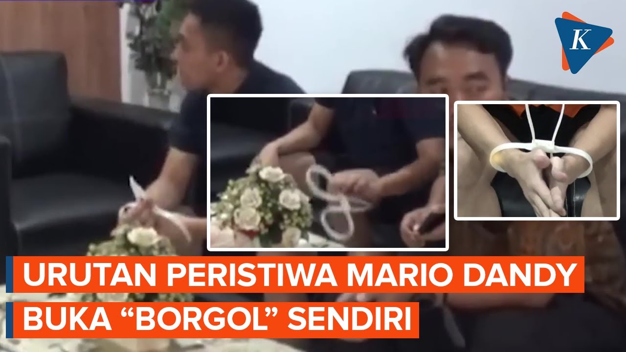 Polisi Beberkan Urutan Peristiwa Mario Dandy Lepas Pasang "Borgol ...