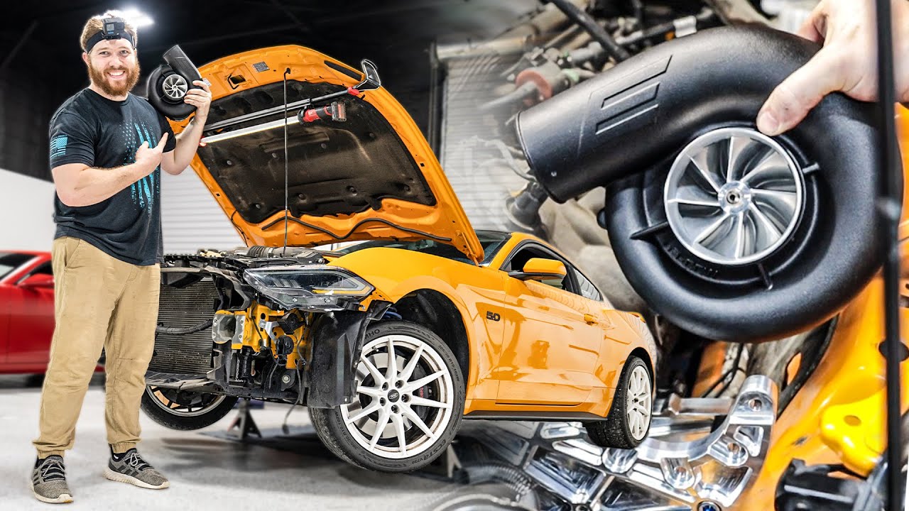 We Boosted My Car in a Day! | ESS Tuning Mustang Supercharger Install ...