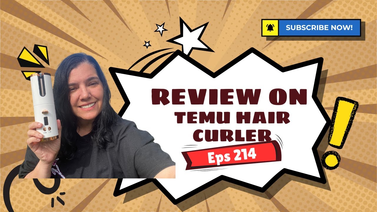 Review On Temu Hair Curler! - YouTube