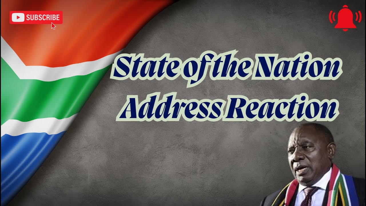 State of the Nation Address Reaction - YouTube