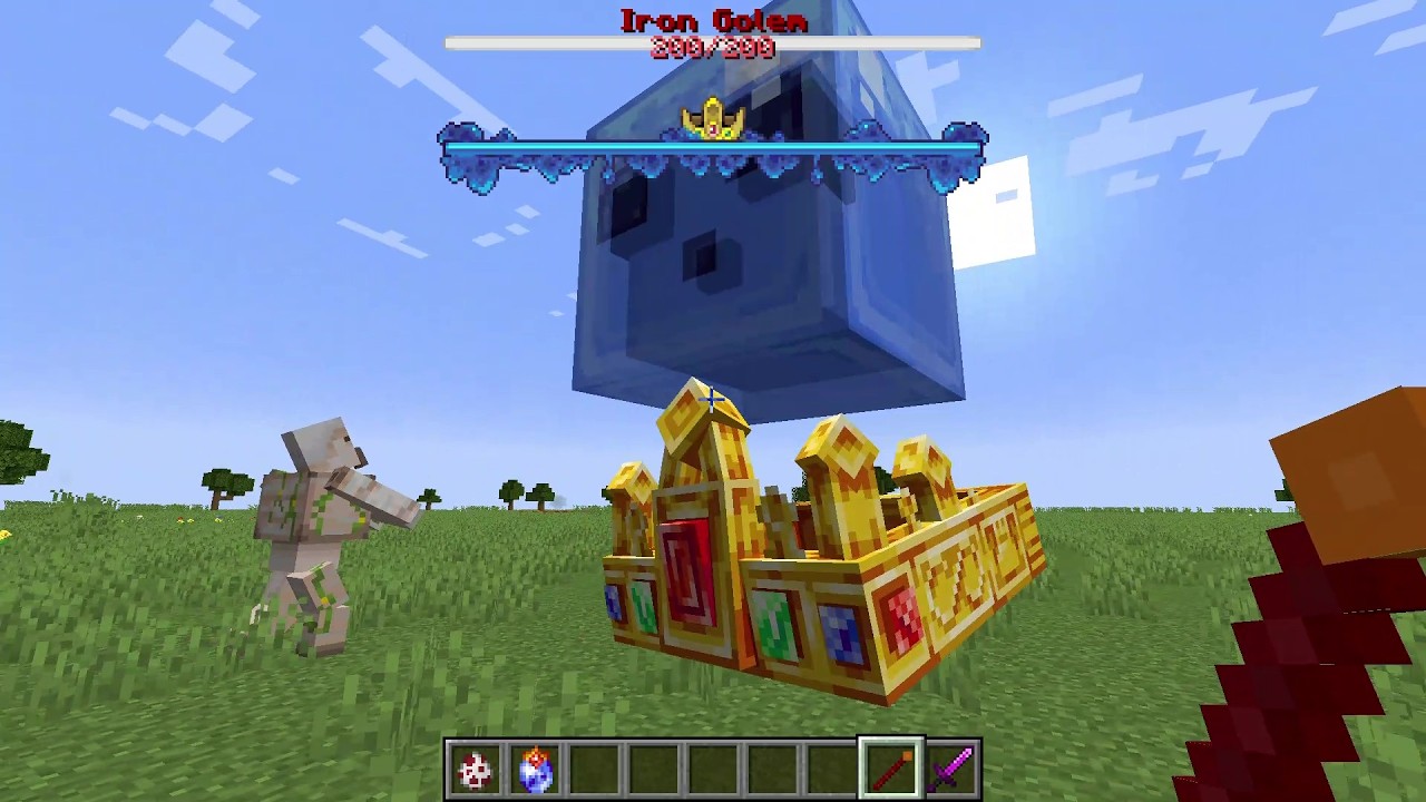 Super Golem Mod in Minecraft - YouTube