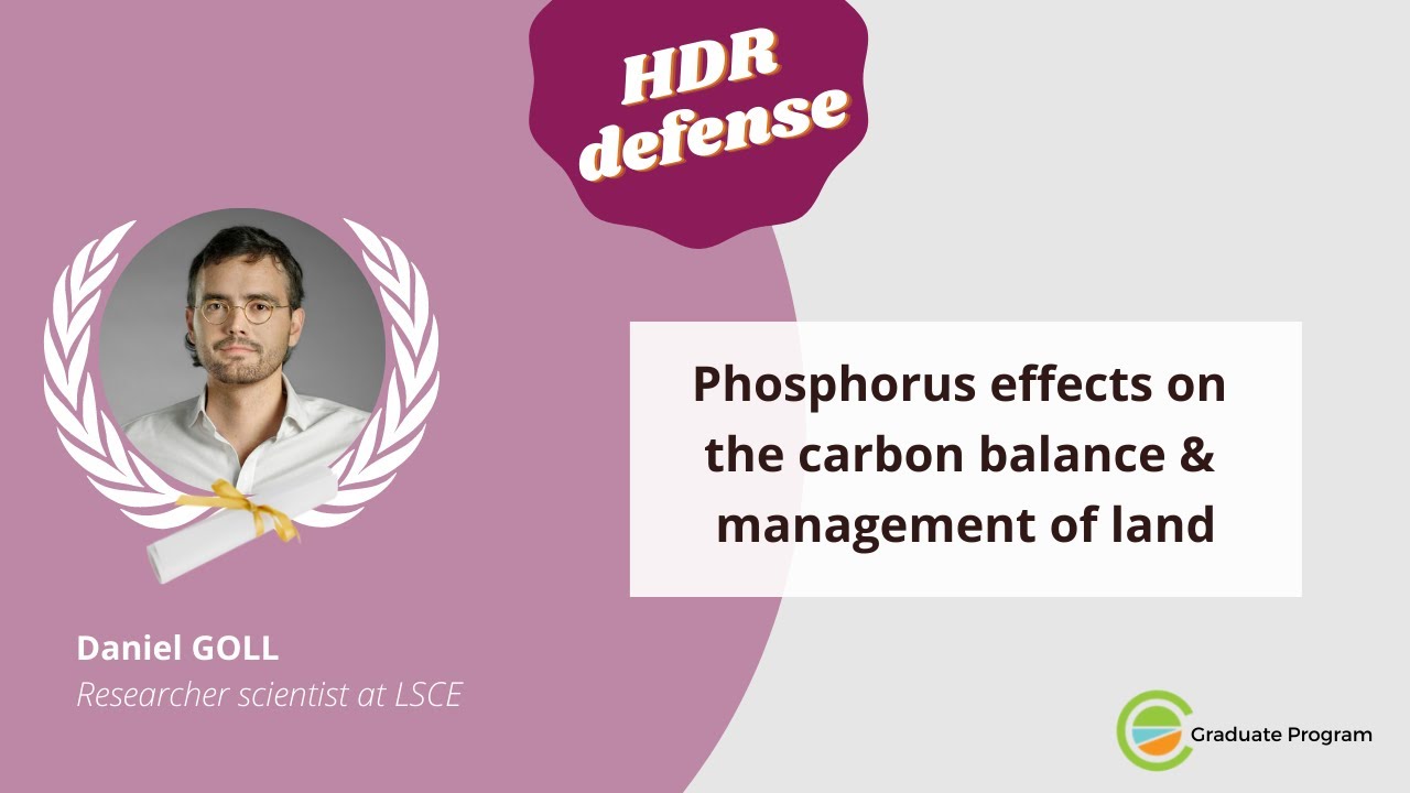Phosphorus effects on the carbon balance & management of land - Daniel ...
