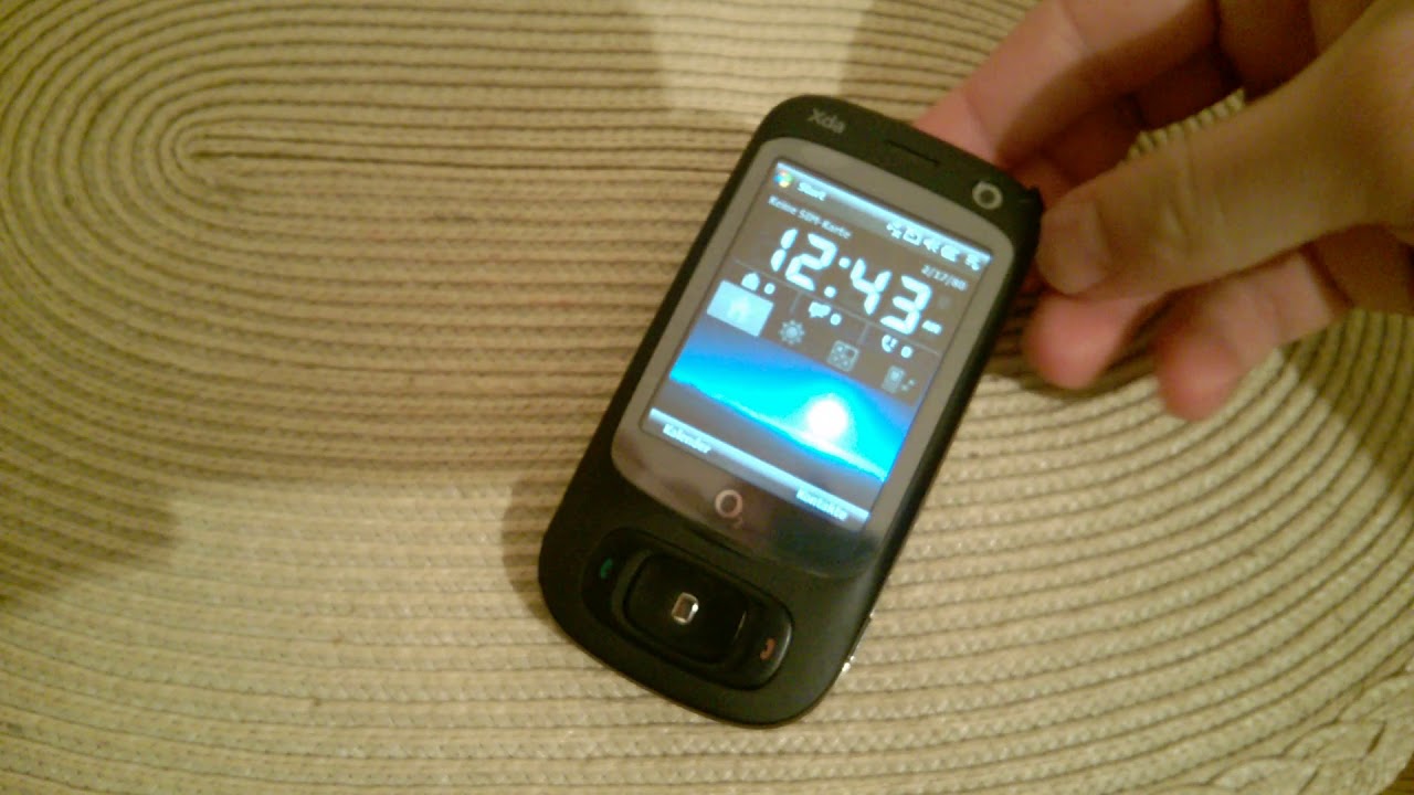Xda o2 Windows phone - YouTube