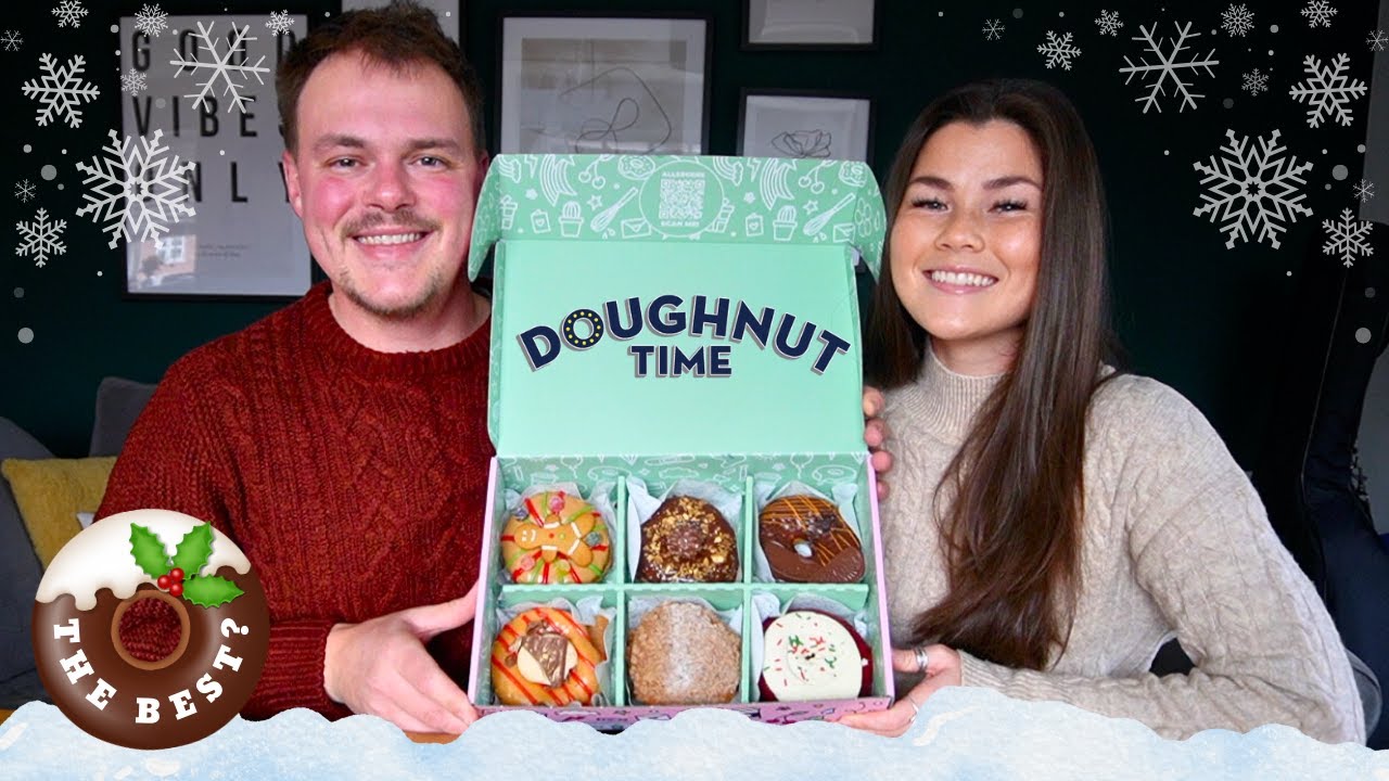 finding the *BEST* Christmas doughnut || DOUGHNUT TIME!! || 2023 - YouTube
