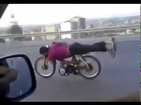 motorcycle superman - YouTube
