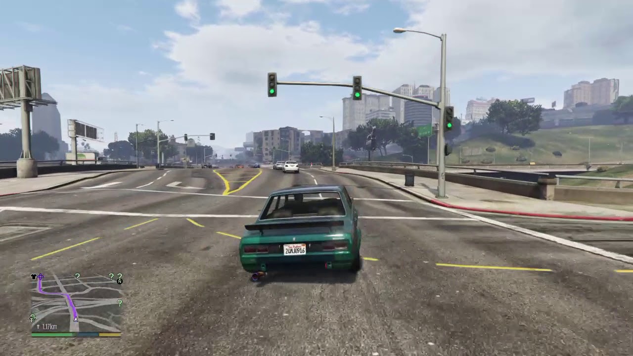 Grand Theft Auto V rotation - YouTube