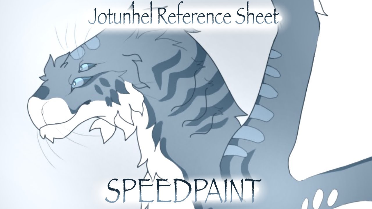 Bluebell the Jotunhel Ref - Creatures of Sonaria [Speedpaint] - YouTube