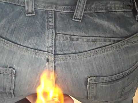 Fire farting - YouTube