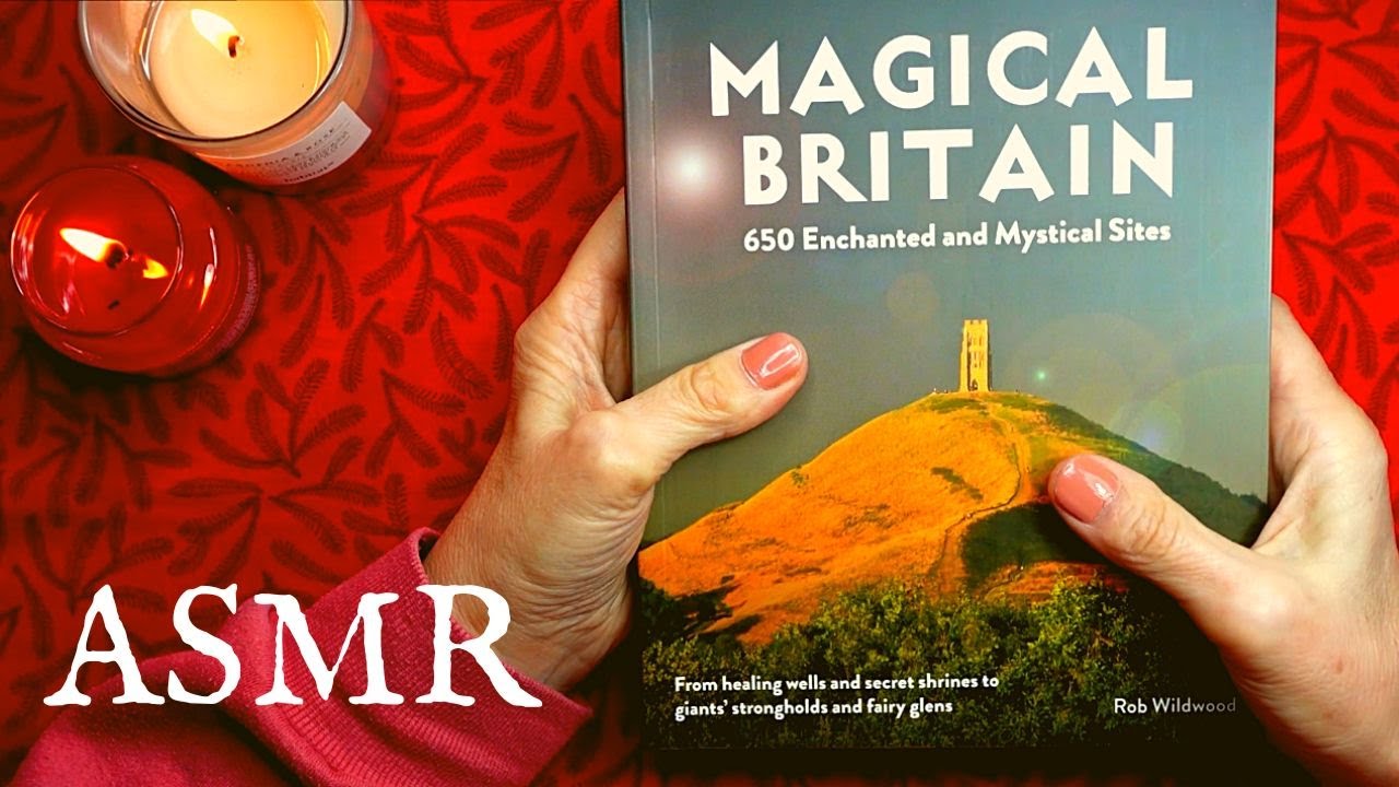 ASMR | Magical Britain! Lovely whispered book reading and browsing ...