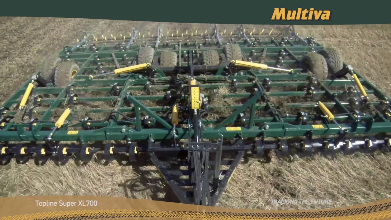 Multiva Optima T & Topline Super - Såbedsharver - YouTube