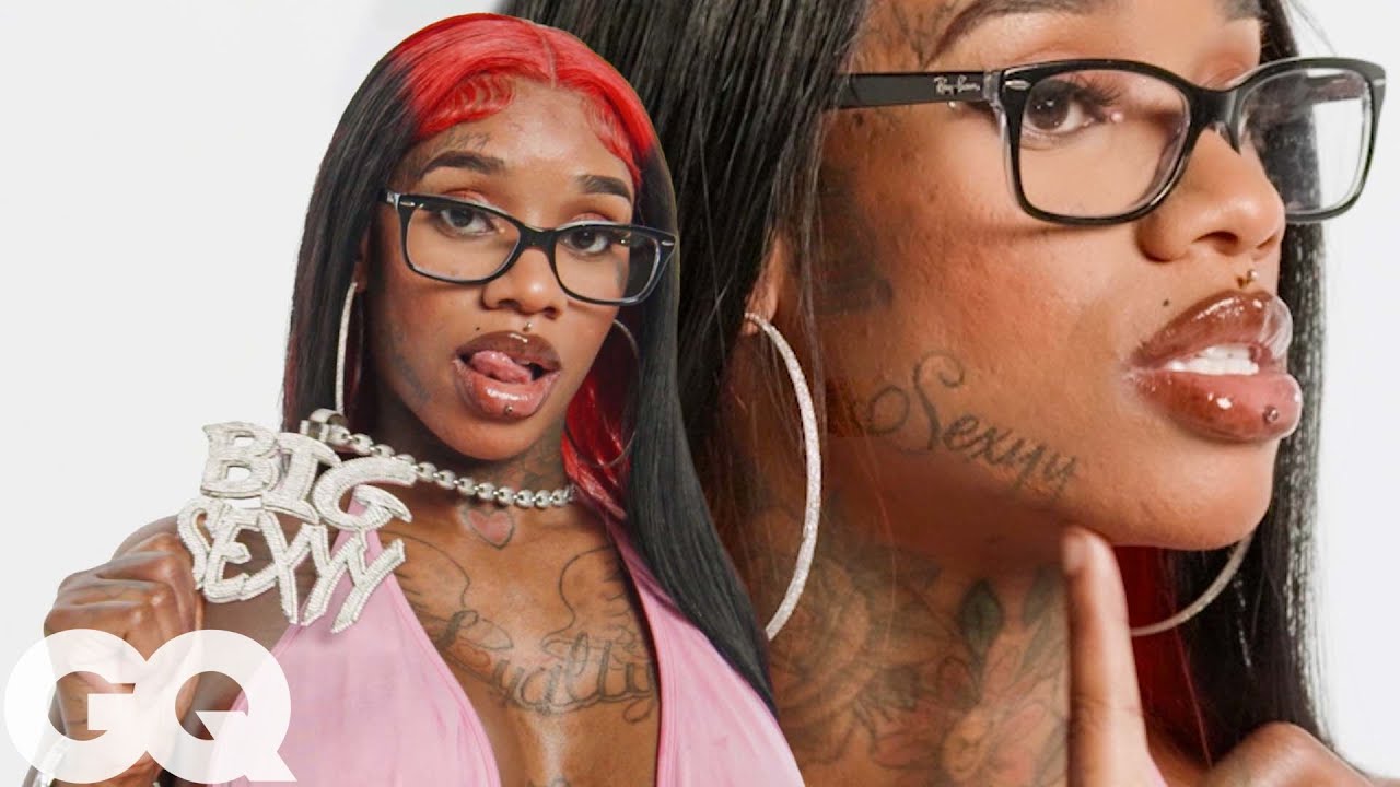 Sexyy Red Shows Off Her Tattoos | GQ - YouTube