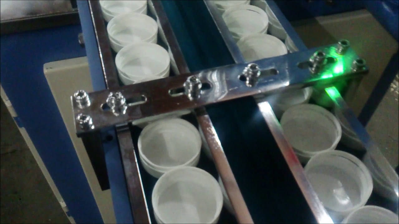 Fully automatic pick and place wad inserting machine - YouTube