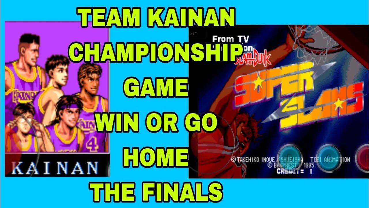 Slamdunk tv animation EP.40 TEAM KAINAN CHAMPIONSHIP GAMEPLAY TO ...