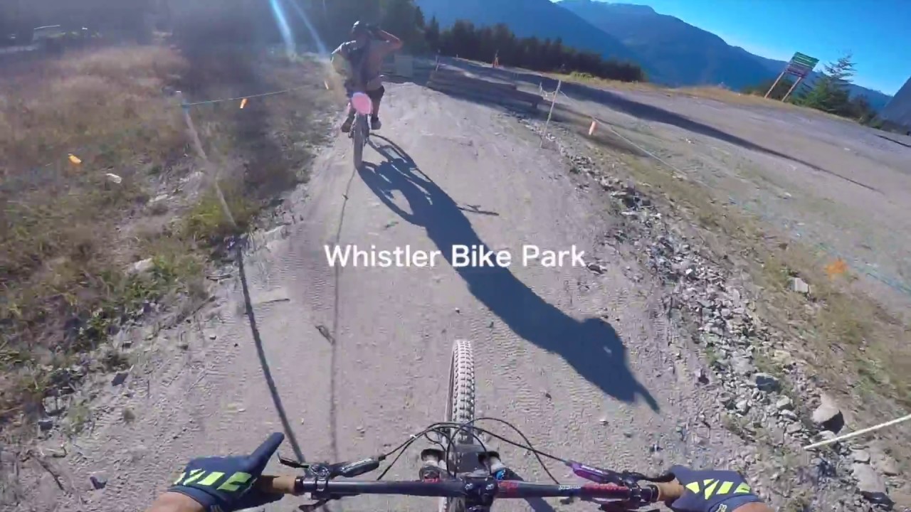 One day's Mountain "whistler A-line" | Mountain bike マウンテンバイク - YouTube