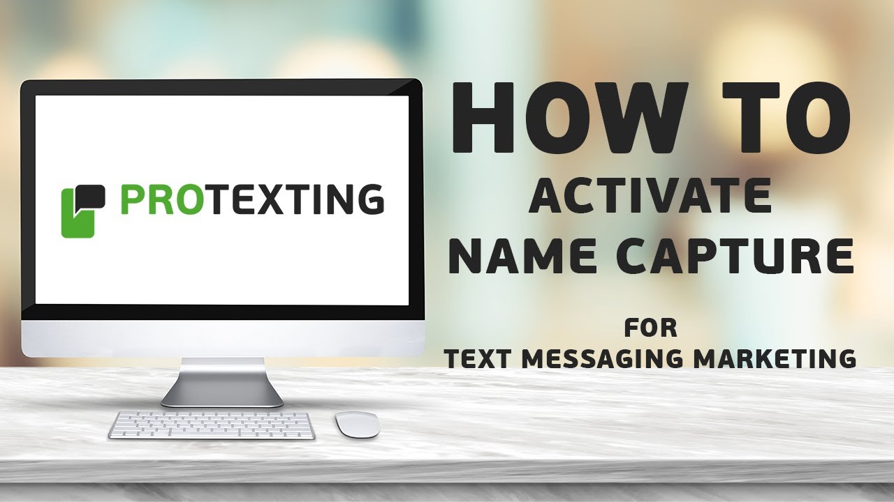 How to activate Name Capture for Text Messaging Marketing - YouTube