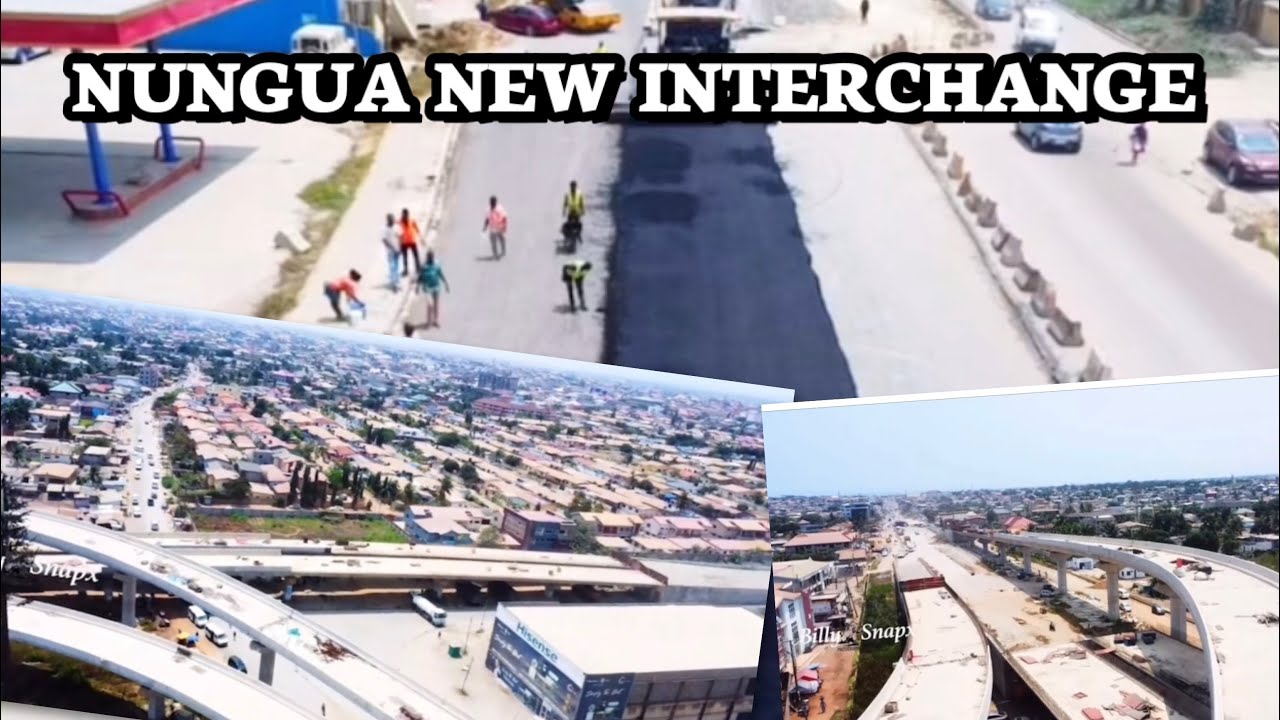 THE NUNGUA INTERCHANGE | THE THIRD LONGEST INTERCHANGE IN GHANA,NUNGUA ...