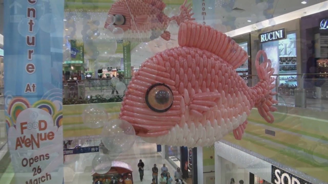 AEON Jusco Mall Malacca - D ( Balloon Carnival ) - YouTube