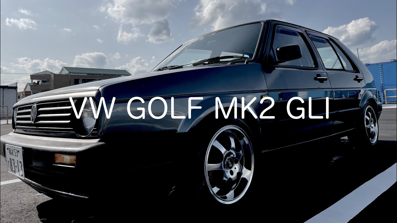 VW GOLF MK2 GLI - YouTube
