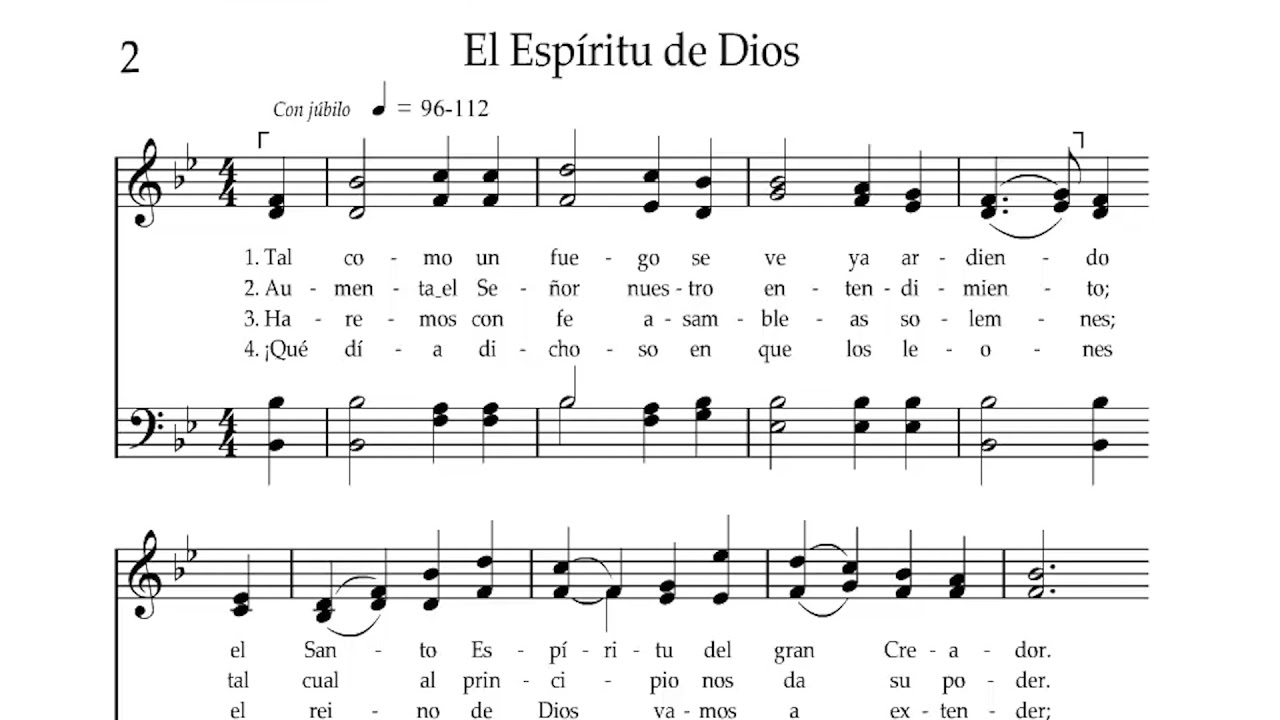 HIMNOS SUD | El Espíritu de Dios - YouTube