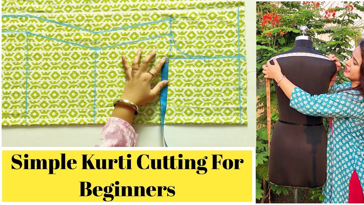 Simple Suit Cutting For Beginners With Measurements | Full sleeve ...