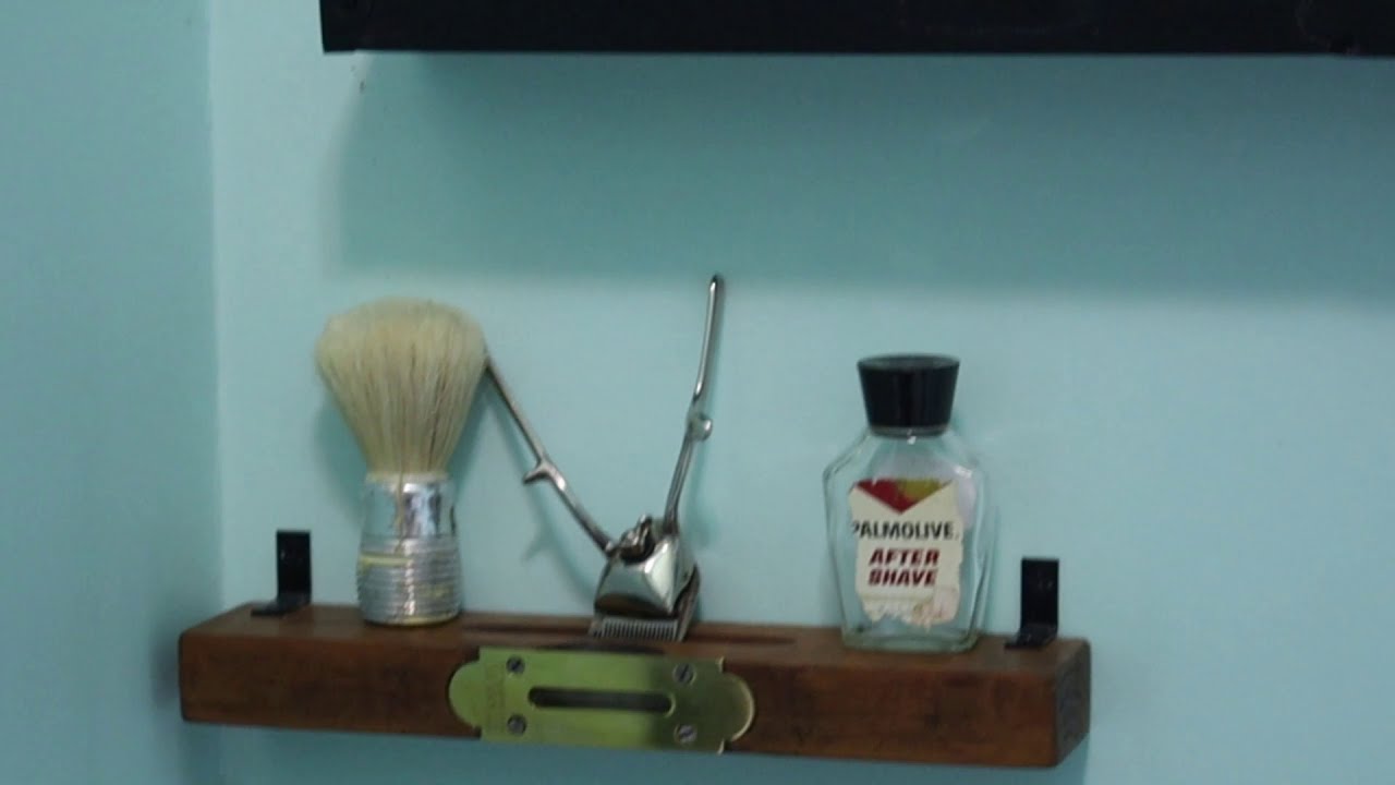 Restoring Repurposing Vintage Wood levels Into Shelf - YouTube