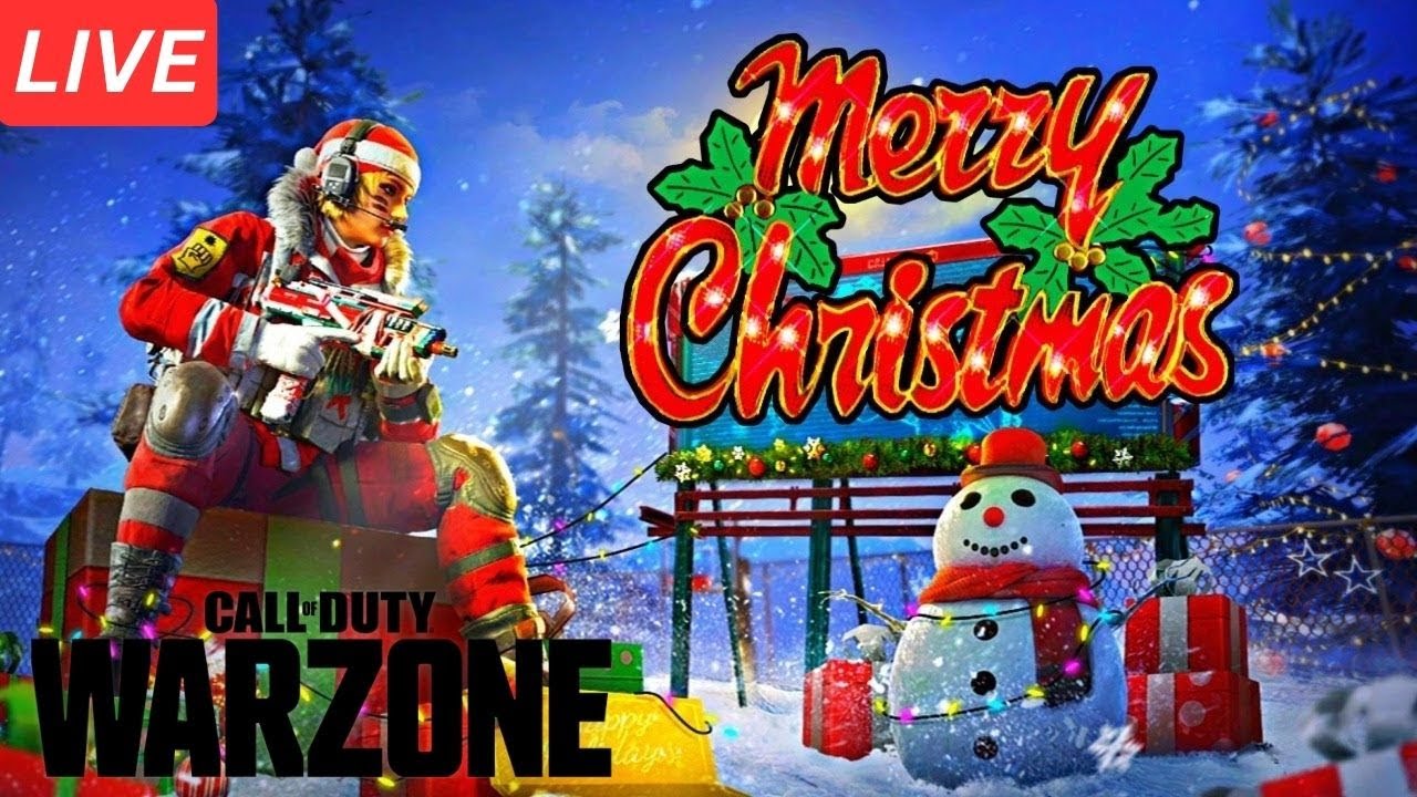 🔴LIVE - Merry Christmas To You All || Call Of Duty PS4 Warzone - YouTube