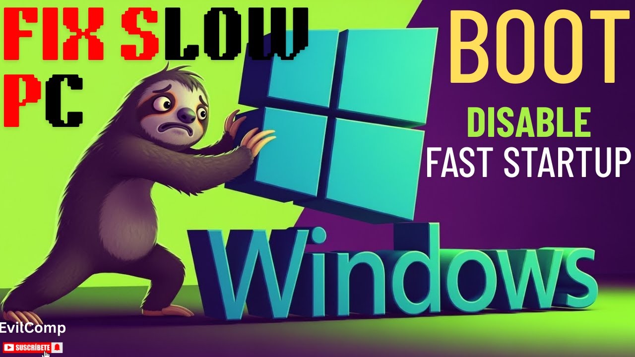 Fix Slow PC Boot: Disable Windows 10 Fast Startup - YouTube