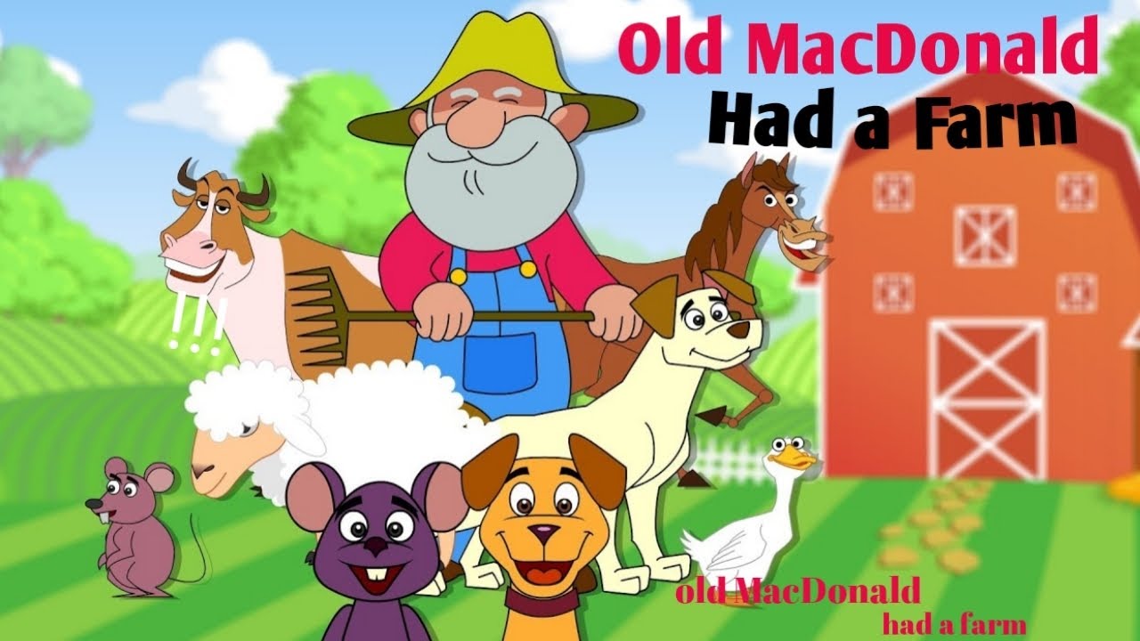 OLD MACDONALD HAD A FARM | kids song and rhymes - YouTube