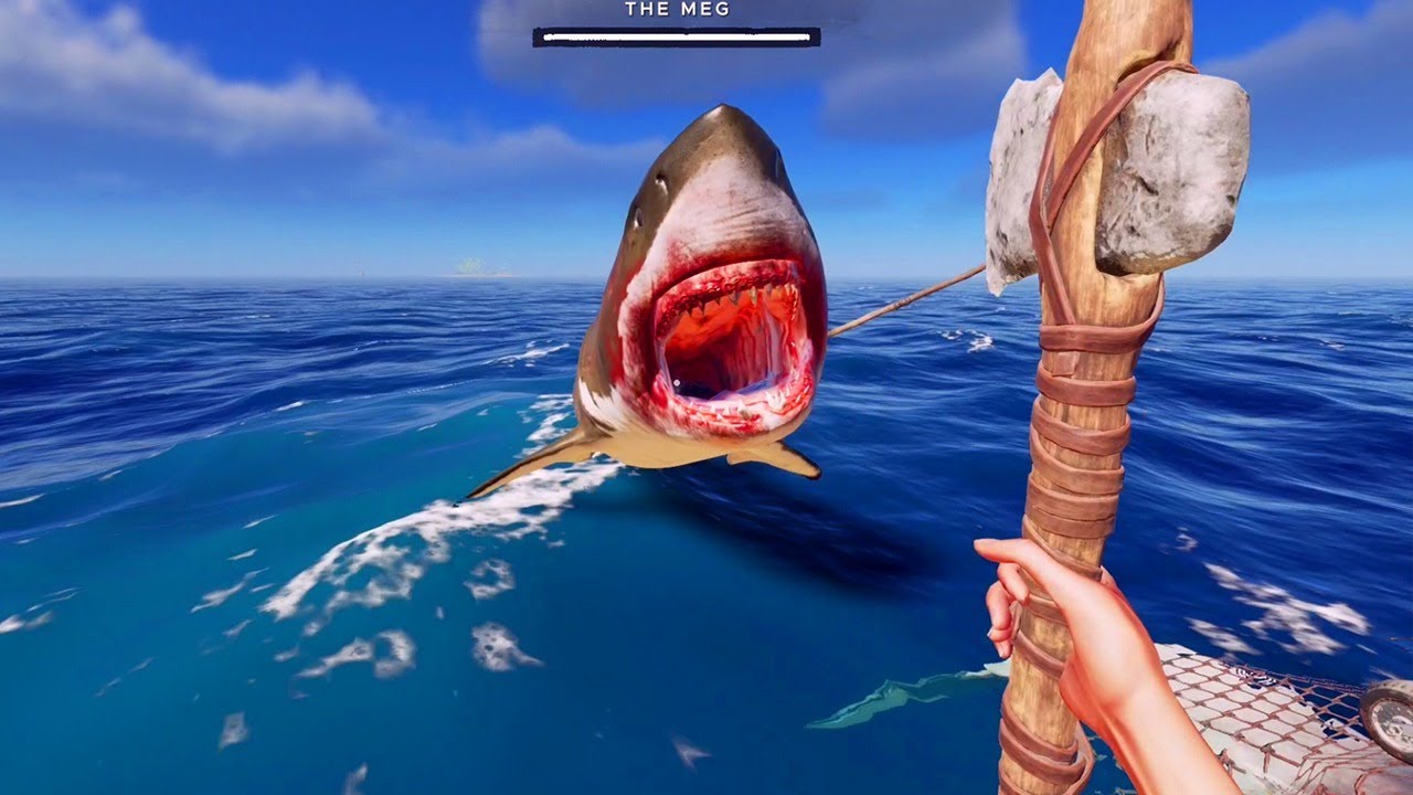 MEGALODON & KRAKEN BOSS FIGHT!!! (Stranded Deep ENDING) - YouTube