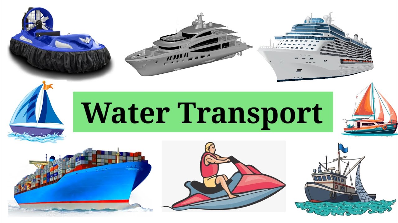 🚤 Float Your Boat ⛵ 🚢 : Understanding Water Transport Words | Transport ...