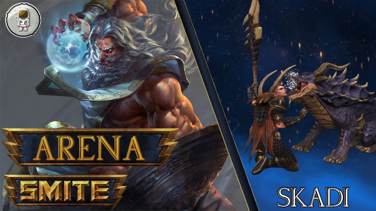 SMITE Arena | SKADI Gameplay | BATTLE HOUND READY FOR ACTION - YouTube