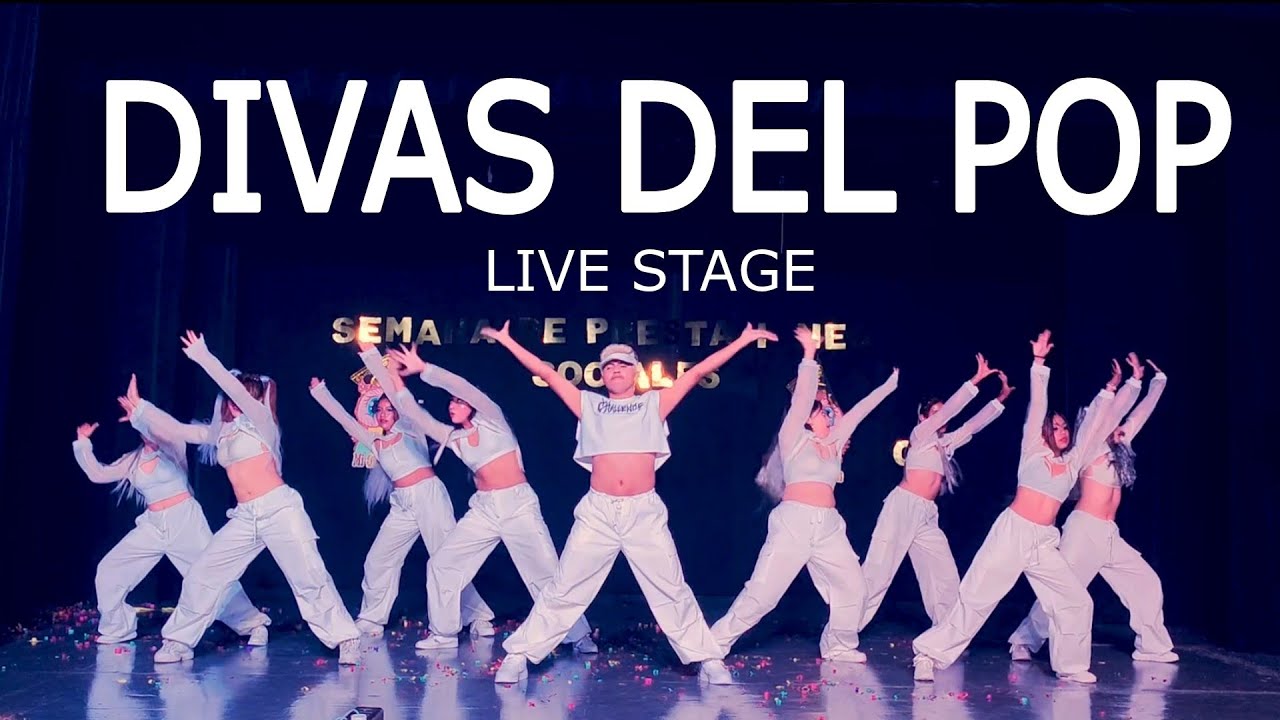 DIVAS DEL POP (LIVE STAGE) - Enola Bedard JLO ft Discoteka Lola Indigo ...