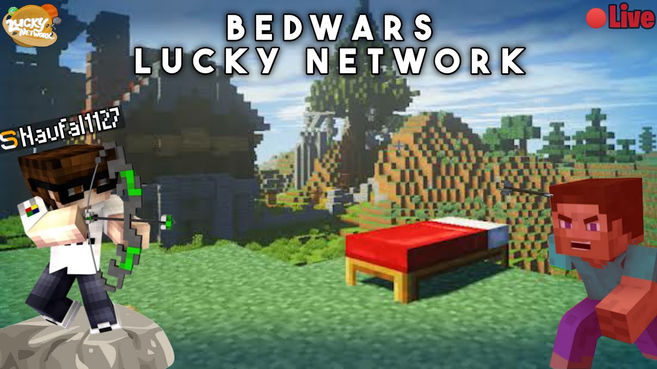 Live Minecraft Bedwars Di LuckyNetwork - YouTube