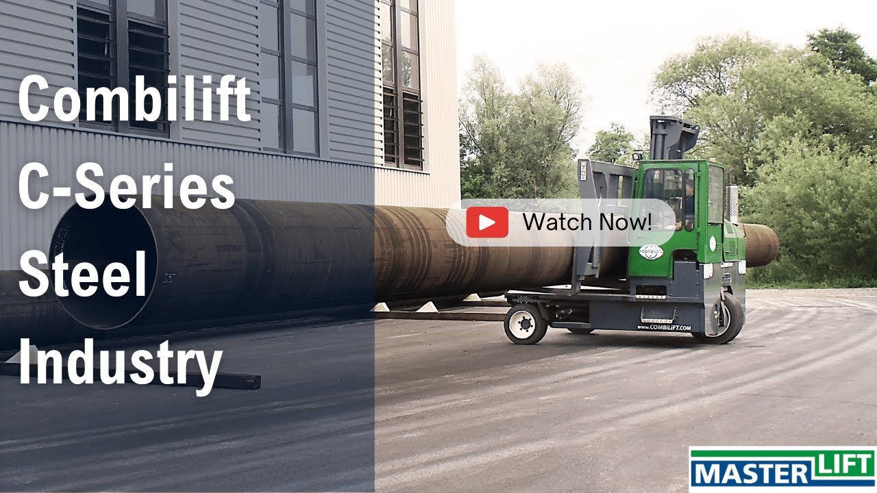 Combilift C-Series | Multi-directional forklift - Steel | at Masterlift Ireland - YouTube