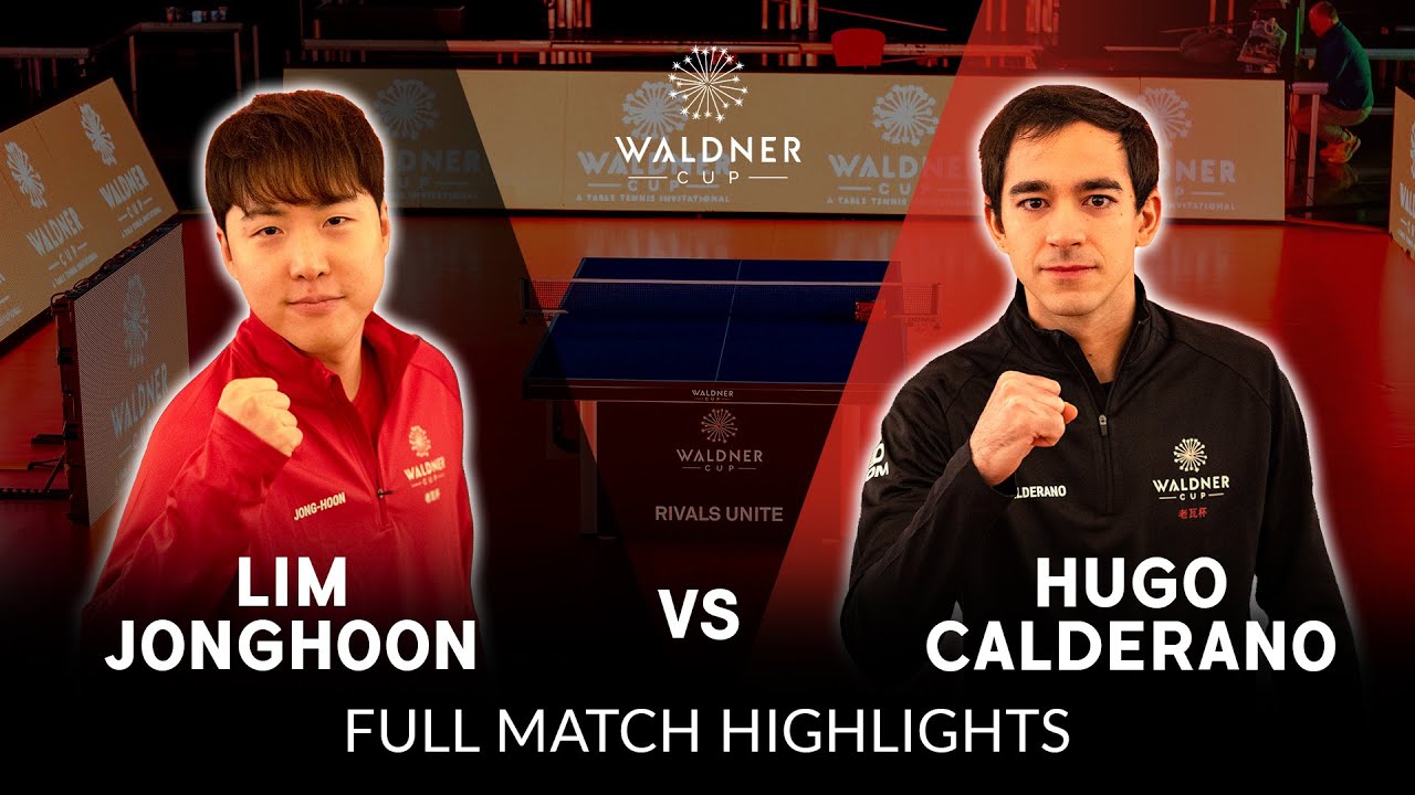 Match 8 | Lim Jonchoon vs Hugo Calderano | Day 1 | Waldner Cup 2024 ...