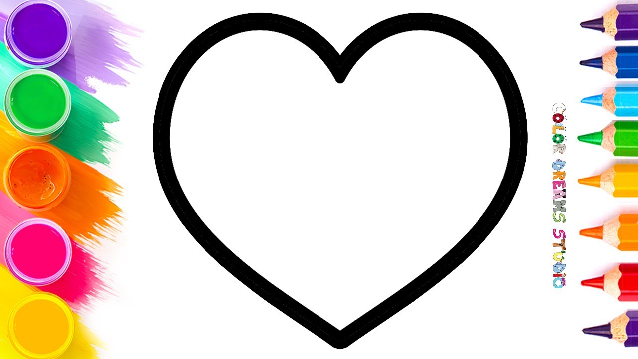 How to Draw a Beautiful Heart | Easy Step By Step Drawing Tutorial ...