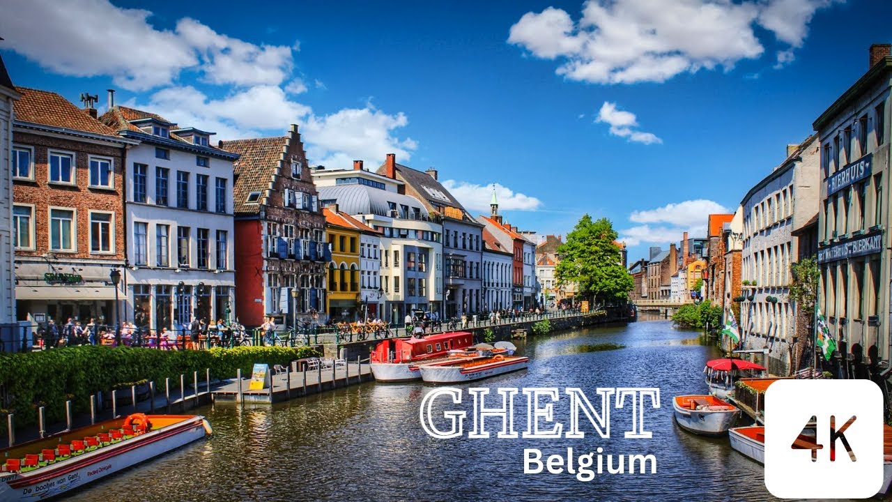 Step into the Charm of Ghent, Belgium: A Captivating Walking Tour (4k ...